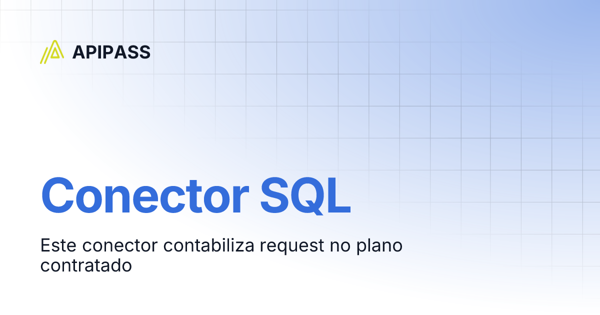 Conector SQL | APIPASS