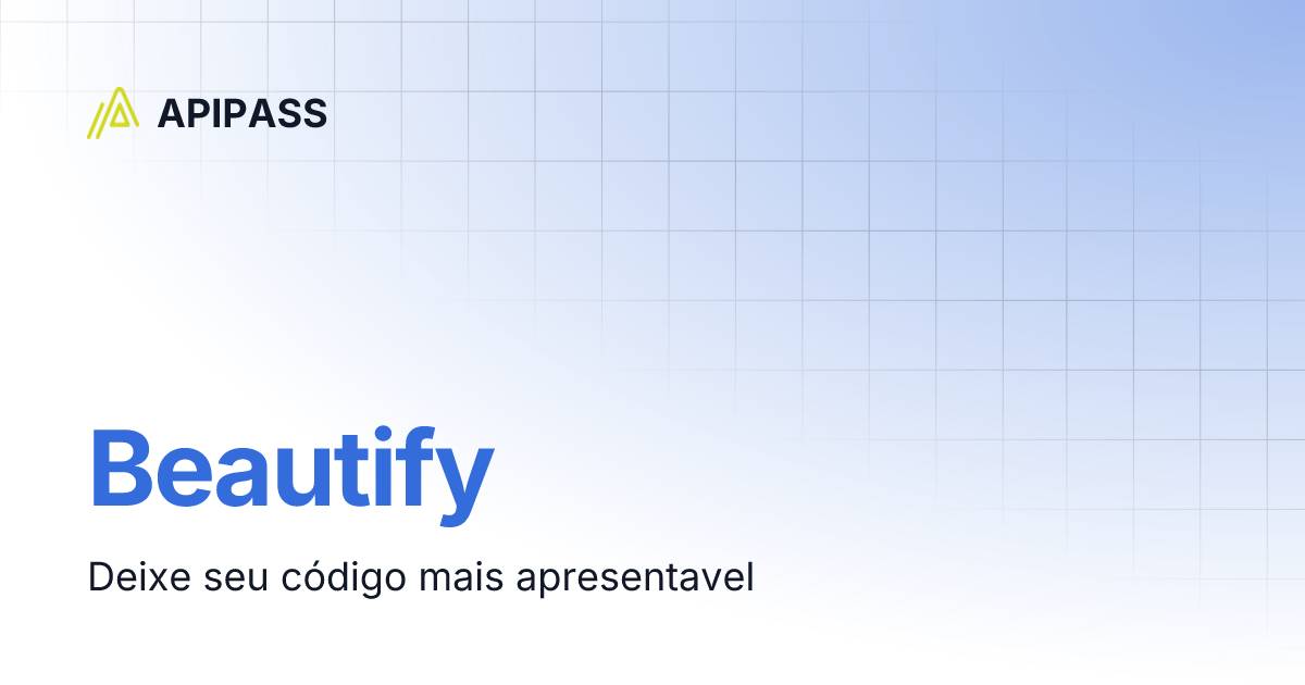 Beautify | APIPASS